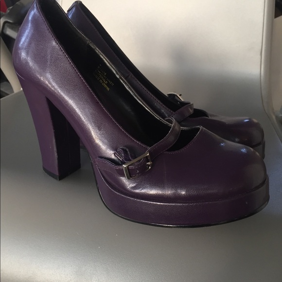 BONGO | Shoes | Bongo Platform Pumps Heels Purple Vintage 75 | Poshmark